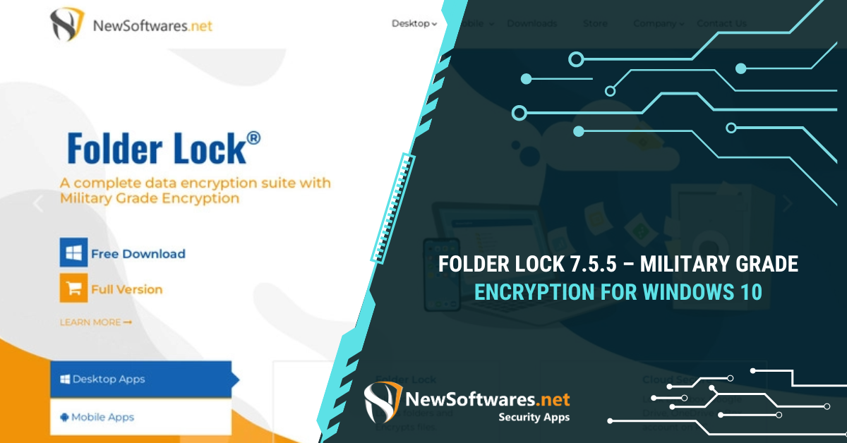 Folder Lock 7.5.5 - Military Grade Encryption For Windows 10 ...