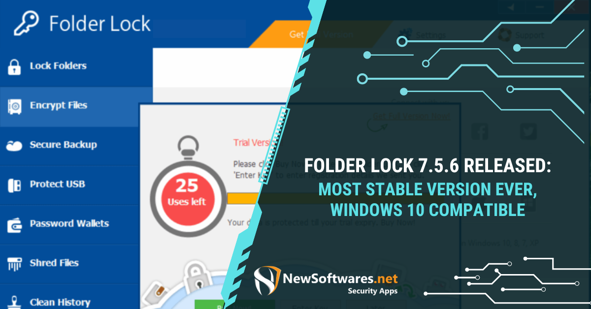 Folder Lock 7.5.6 Released : Most Stable Version Ever, Windows 10 ...