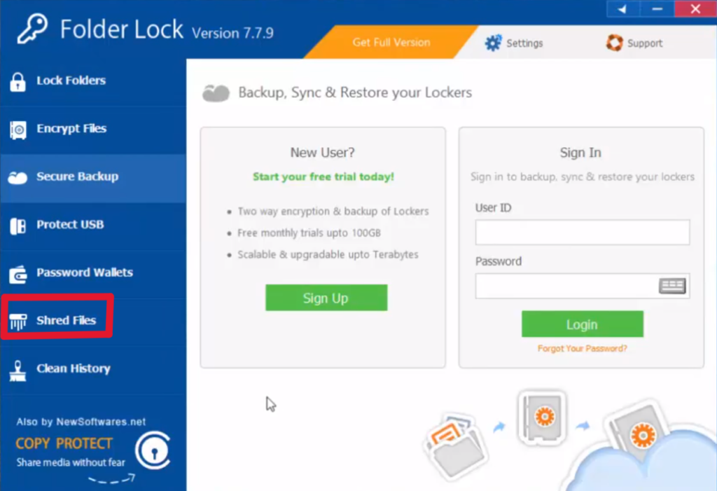 How To Delete, Destroy, And Shred Files/Folders Using Folder Lock ...