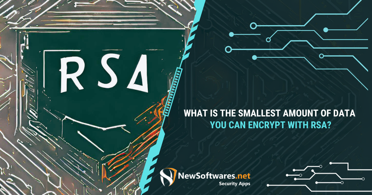 What Is The Smallest Amount Of Data You Can Encrypt With RSA? - Newsoftwares.net Blog