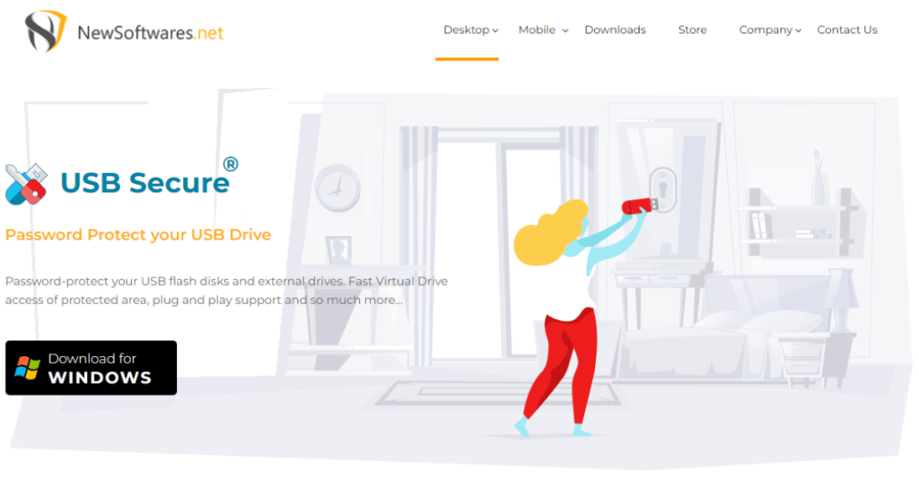 How To Password Protect A USB Flash Drive? - Newsoftwares.net Blog