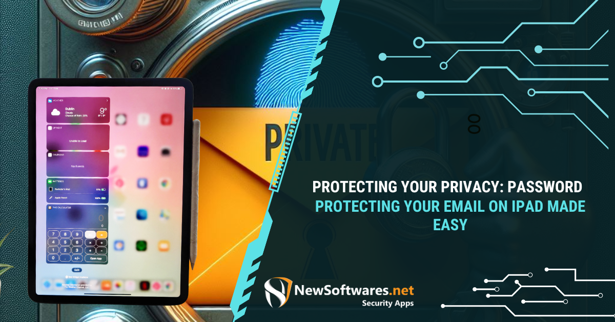 Protecting Your Privacy: Password Protecting Your Email On IPad Made Easy - Newsoftwares.net Blog