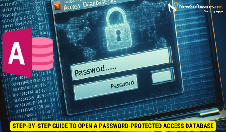 How To Open An Access Database Password-Protected? - Newsoftwares.net Blog
