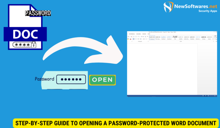 How To Open A Password-Protected Word Document With A Password? - Newsoftwares.net Blog