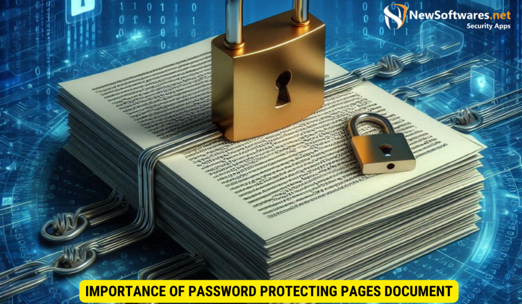 How To Password Protect A Pages Document? - Newsoftwares.net Blog