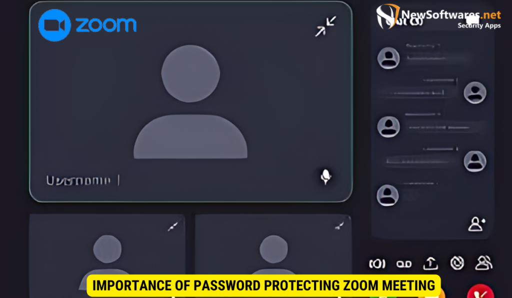 How To Password Protect A Zoom Meeting? - Newsoftwares.net Blog