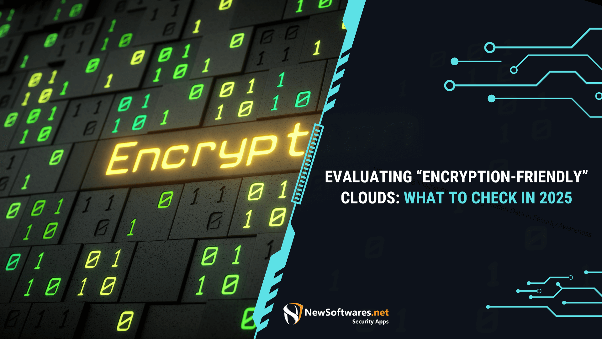 Evaluating Encryption Friendly Clouds: What To Check In 2025 - Newsoftwares.net Blog