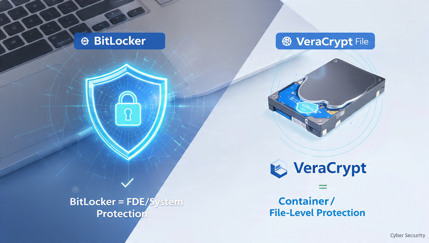 Folder Lock Vs BitLocker Vs VeraCrypt: Choosing File Vs Full-Disk - Newsoftwares.net Blog