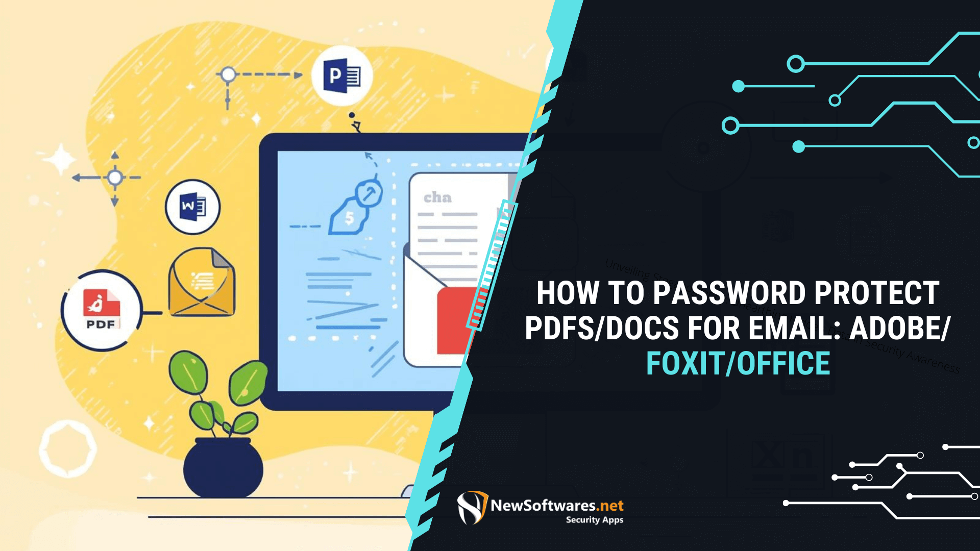 How To Password Protect PDFs/Docs For Email: Adobe/Foxit/Office ...