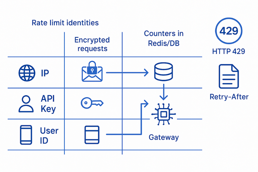 Rate-Limiting, Replay Protections, Idempotency With Encrypted APIs - Newsoftwares.net Blog