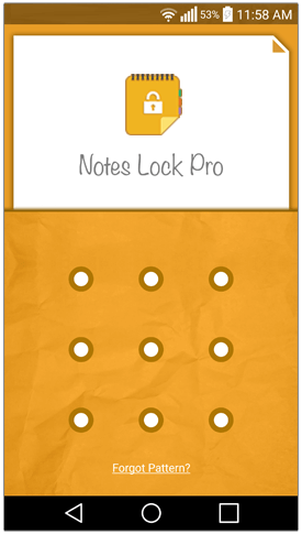 Notes Lock - Secure Notes for Android