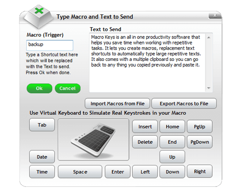 Launch Programs and Clipboards – Macro Keys